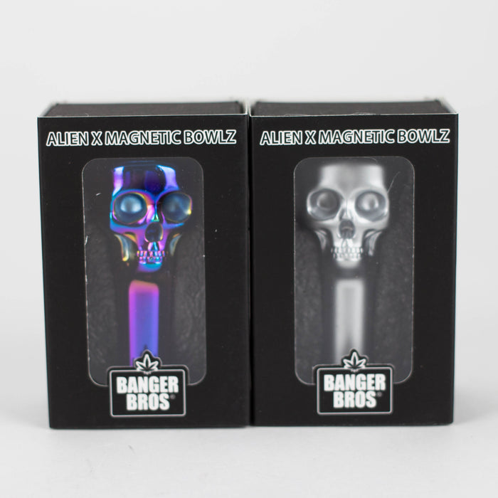 Banger Bros | 2" Skull Magnetic Metal bowl [SMKZ-016] — Jupiter Grass