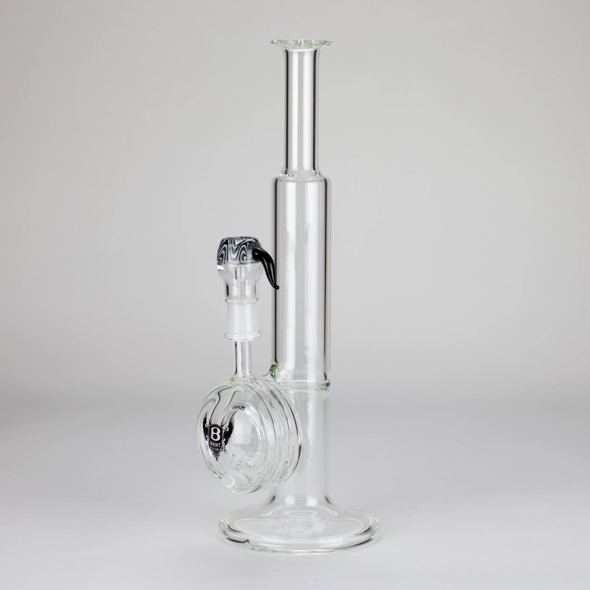 Bent Glass | B19 Orion - 12" Vertical Ring Dab Rig — Jupiter Grass