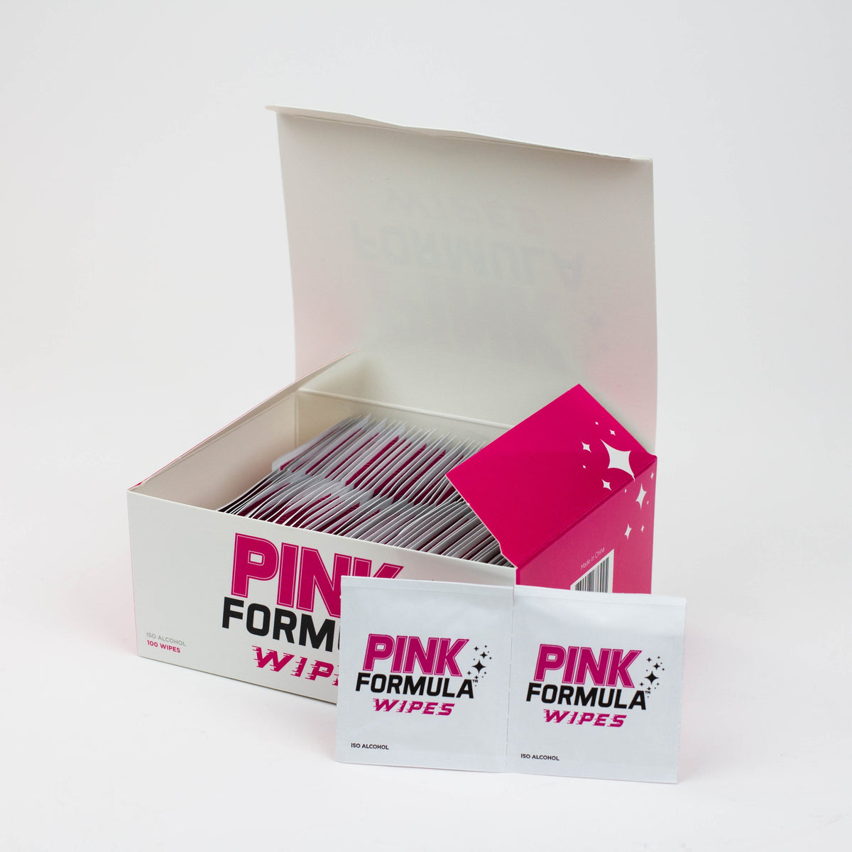 Pink Formula XL ISO Wipes - 100pcs per Box — Jupiter Grass