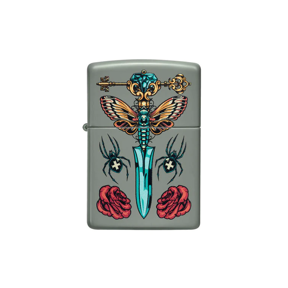 Zippo 49860 Gothic Dagger Design | Jupiter Grass